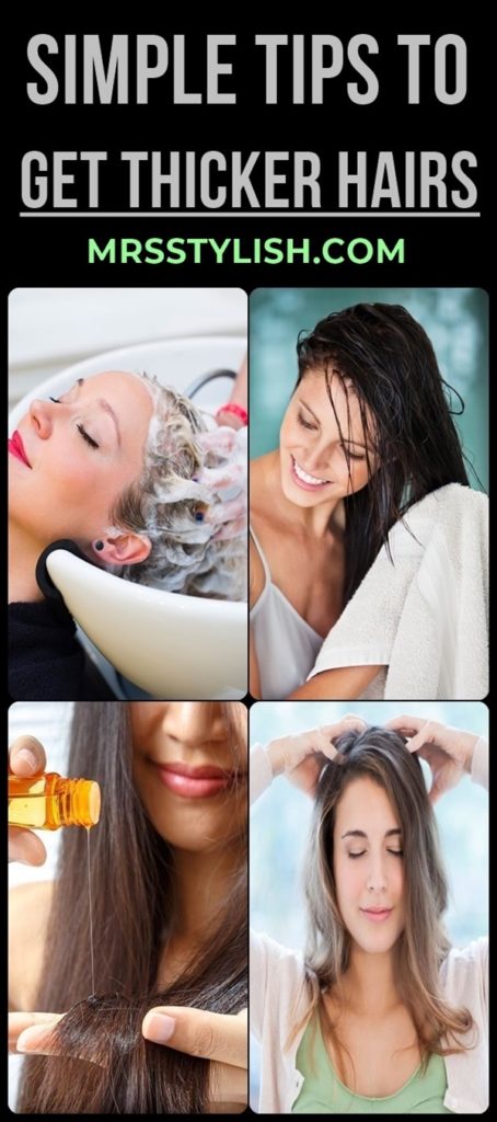 7 Simple Tips To Get Thicker Hair 7 Simple Tips To Get Thicker Hair